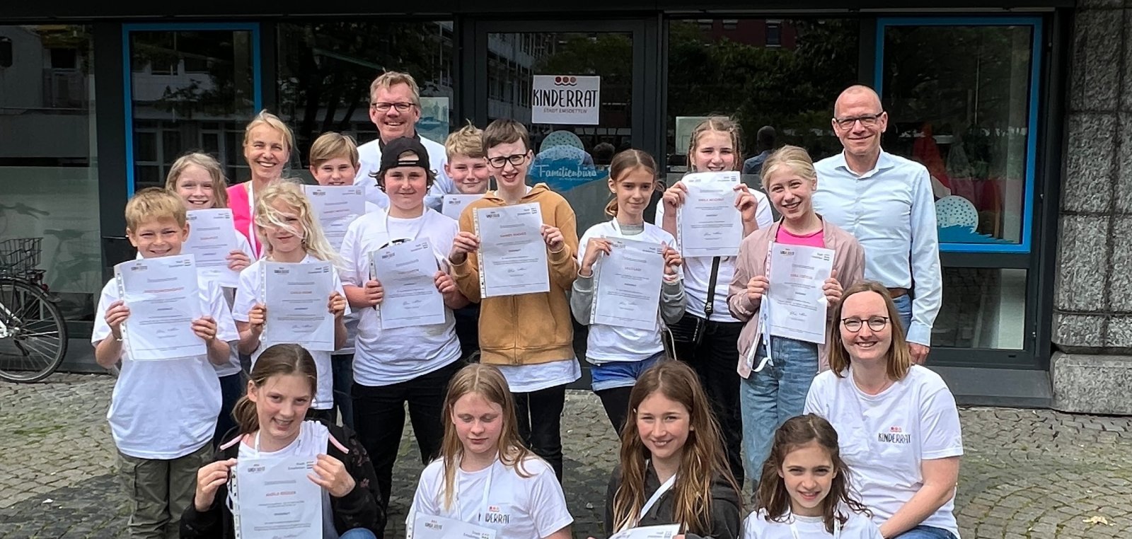 Erster Emsdettener Kinderrat verabschiedet sich | Stadt Emsdetten