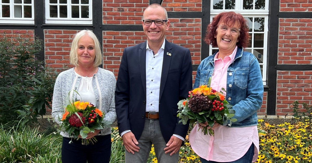 Dienstjubiläen bei der Stadt Emsdetten – insgesamt 80 Jahre öffentlicher Dienst | Stadt Emsdetten