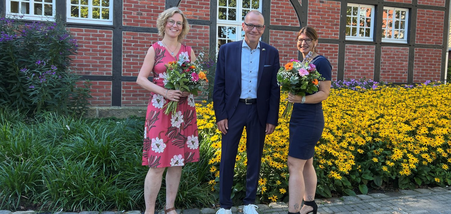 Dienstjubiläen bei der Stadt Emsdetten – insgesamt 50 Jahre öffentlicher Dienst | Stadt Emsdetten