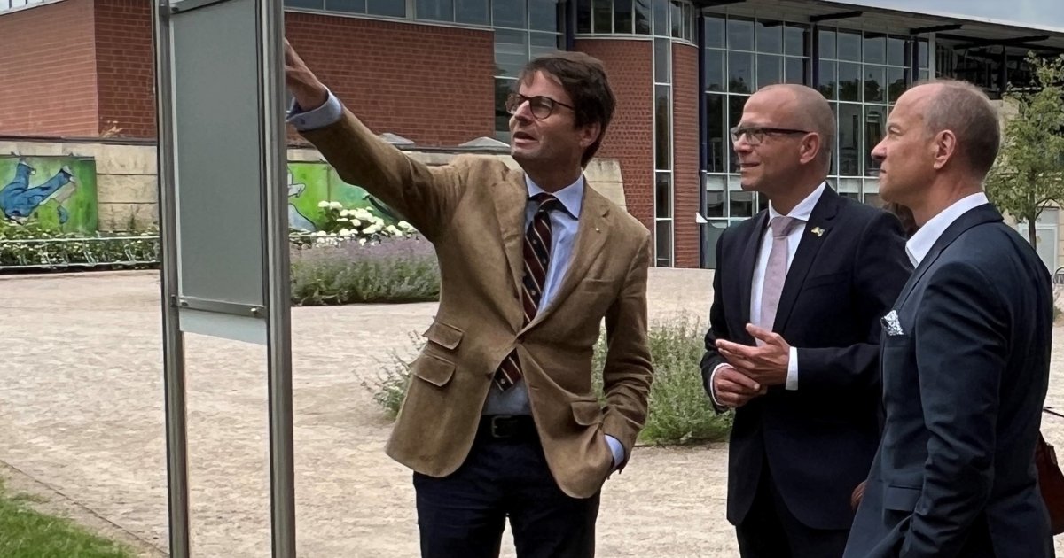 Regierungspräsident Andreas Bothe zu Gast in Emsdetten | Stadt Emsdetten