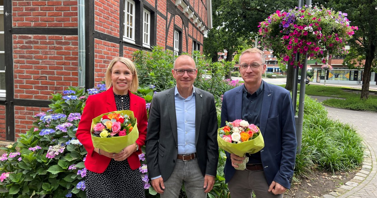 Dienstjubiläum bei der Stadt Emsdetten – insgesamt 50 Jahre öffentlicher Dienst | Stadt Emsdetten