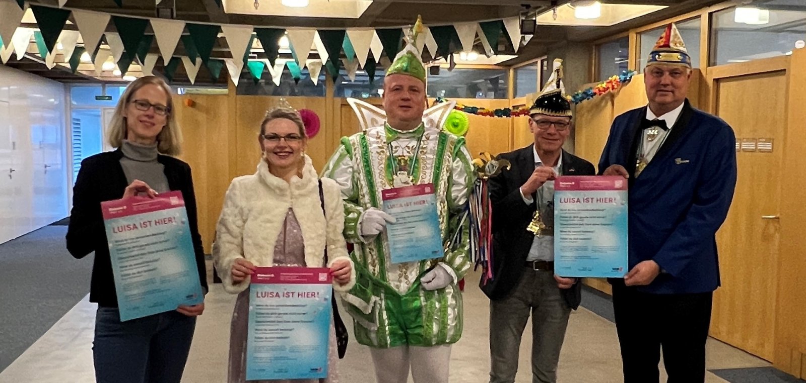 Luisa „feiert“ nun auch Karneval in Emsdetten | Stadt Emsdetten