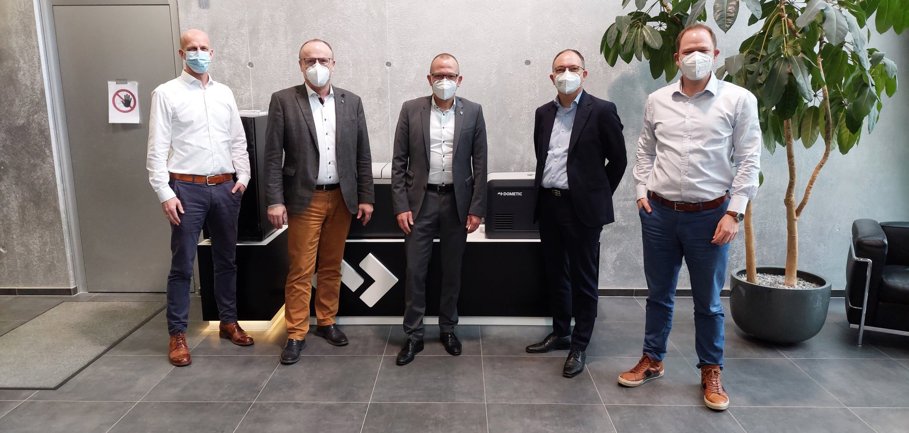 Bürgermeister zu Gast bei Dometic Germany GmbH | Stadt Emsdetten