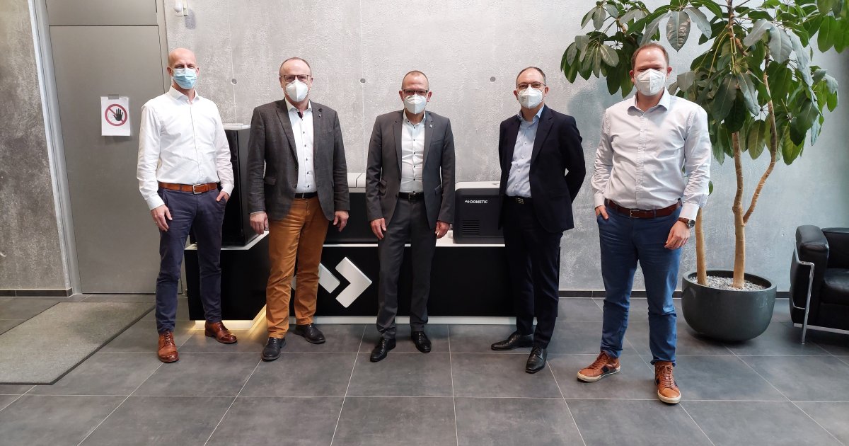 Bürgermeister zu Gast bei Dometic Germany GmbH | Stadt Emsdetten
