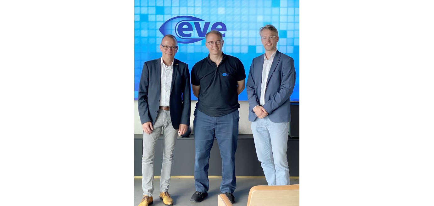 Bürgermeister zu Besuch bei der EVE GmbH | Stadt Emsdetten
