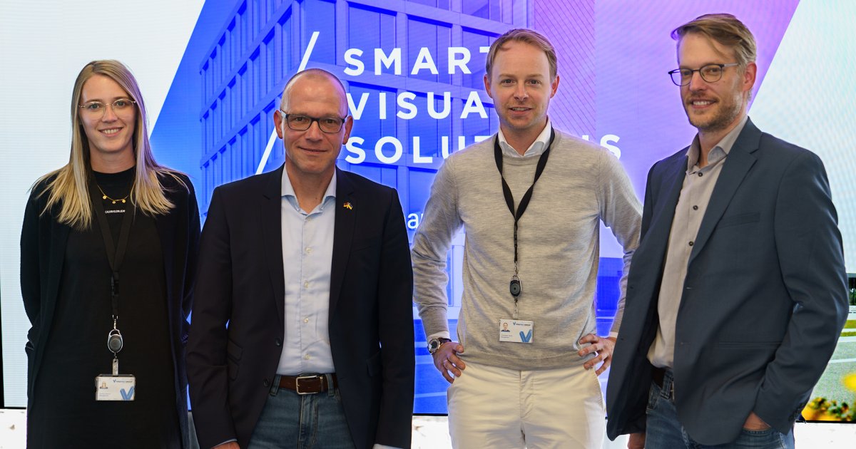 Bürgermeister zu Besuch bei der visunext Group | Stadt Emsdetten