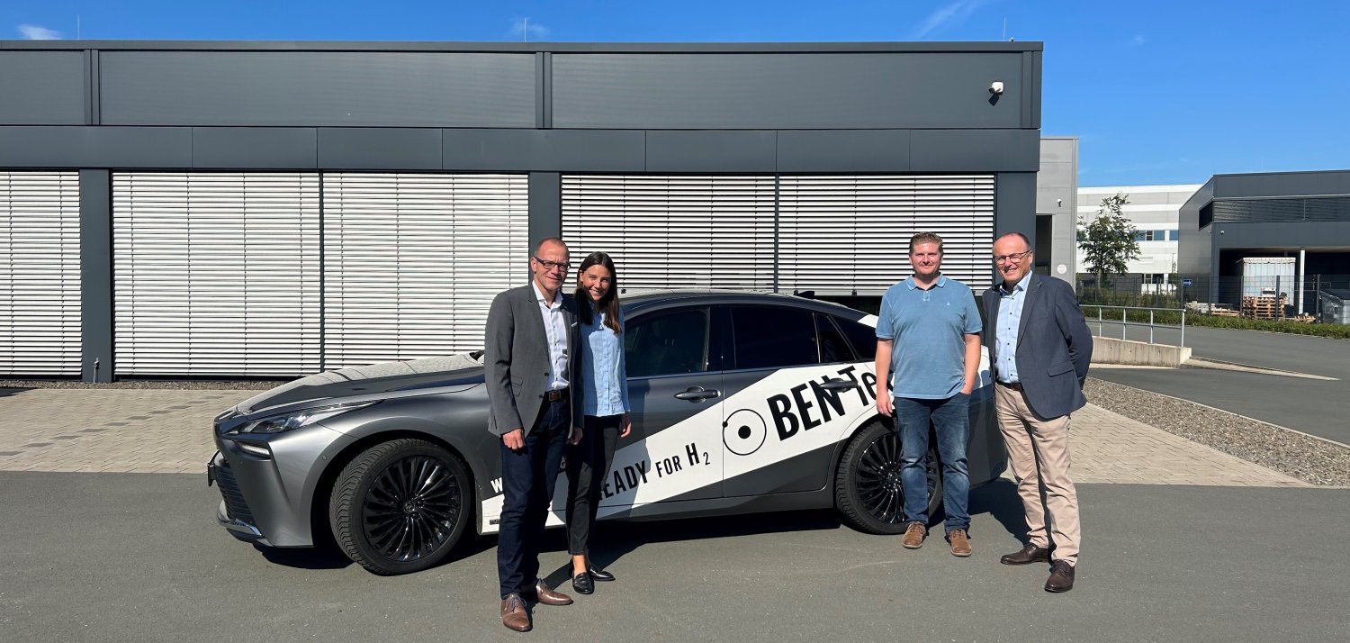 Bürgermeister zu Besuch bei der BEN-Tec GmbH | Stadt Emsdetten