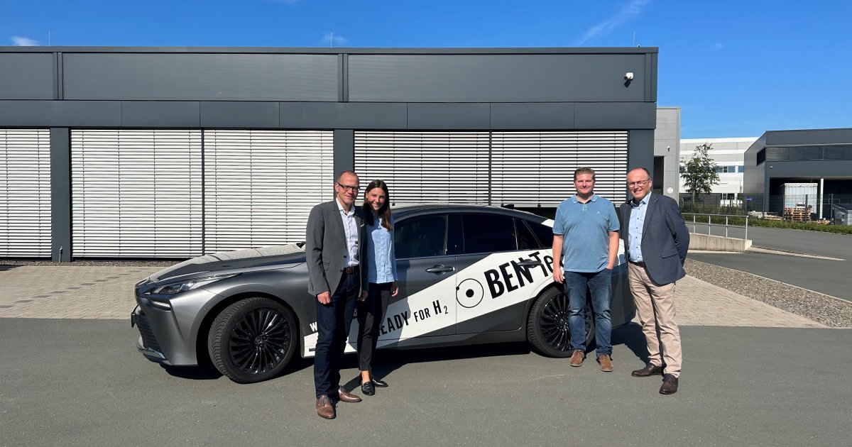 Bürgermeister zu Besuch bei der BEN-Tec GmbH | Stadt Emsdetten